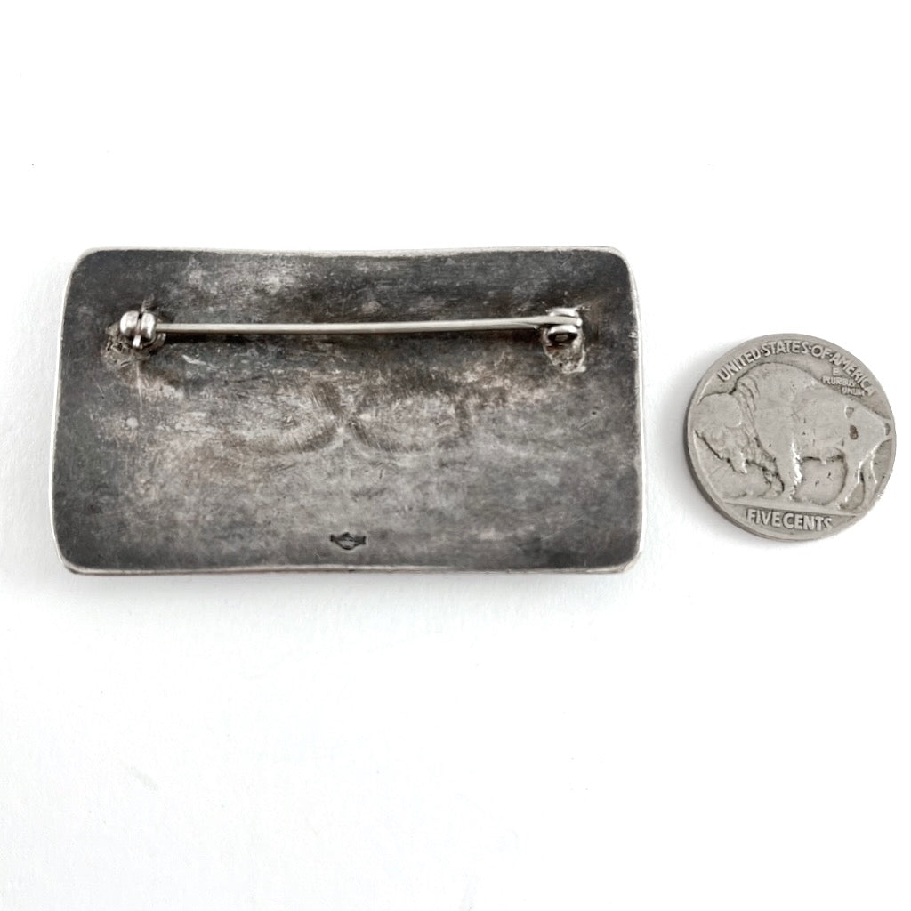 Ingot Silver Navajo Guild Pin – Vicki Turbeville